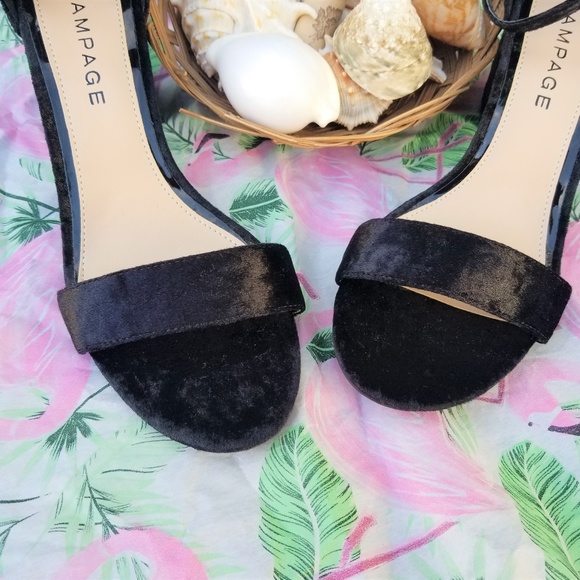 Rampage | Shoes | Rampage Norma Block Heels Nwob Size M Black | Poshmark